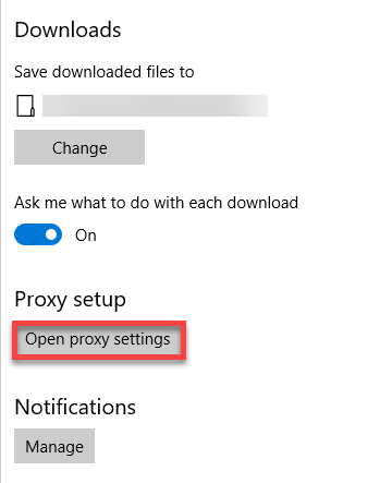 How to remove proxy settings in your browser