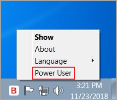 How to use the Power User module