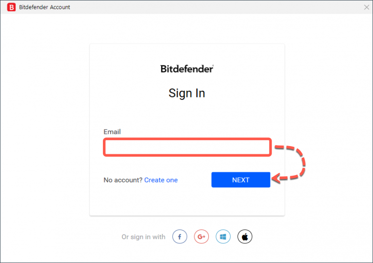 Switch Account: Connect your apps to another Bitdefender Central account