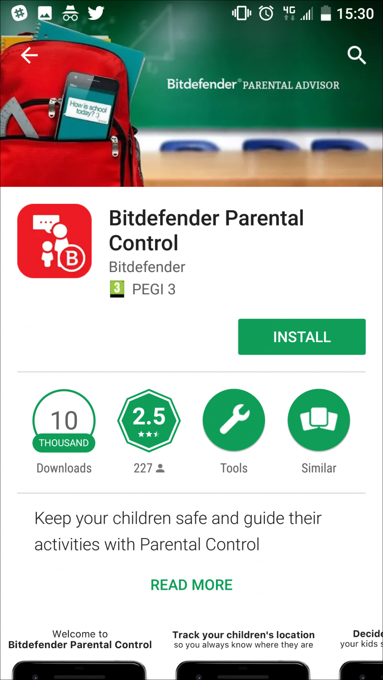 Install & Set Up Bitdefender Parental Control on Your Child's Android Device