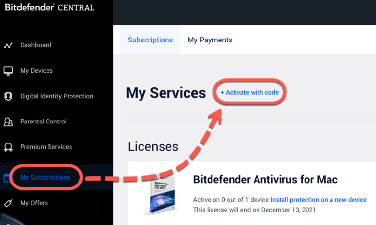 How to Activate your New Bitdefender Subscription