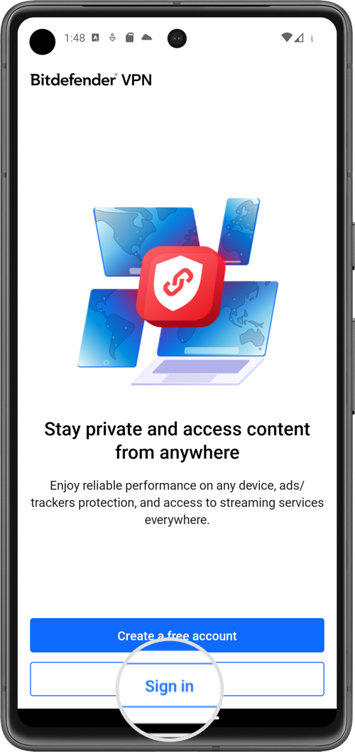 Switch Account: Connect your apps to another Bitdefender Central account