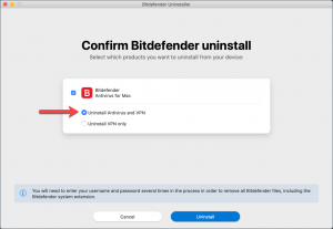 How to uninstall Bitdefender Antivirus for Mac