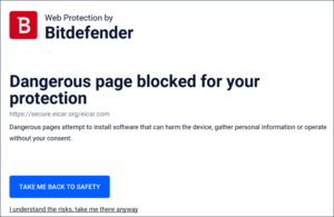 How to stop Bitdefender from blocking a safe website or an online app