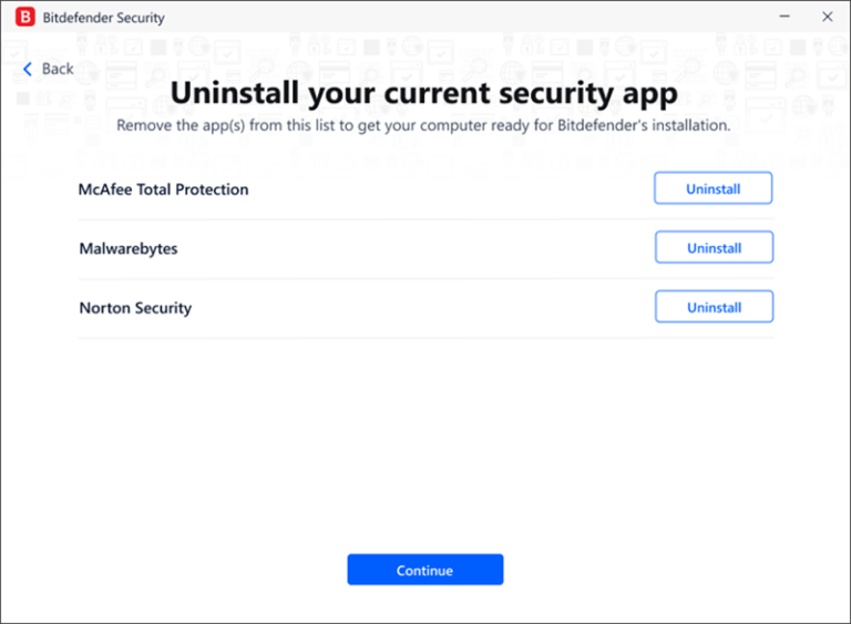 How to install Bitdefender Lite alongside other security solutions