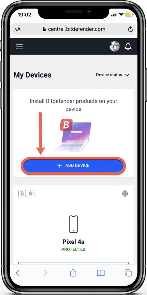 Install Bitdefender Mobile Security for iOS and iPadOS
