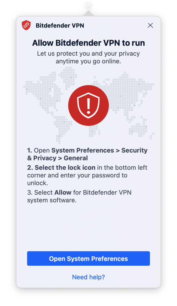 Install Bitdefender VPN on a Mac - MacBook Pro, iMac & more