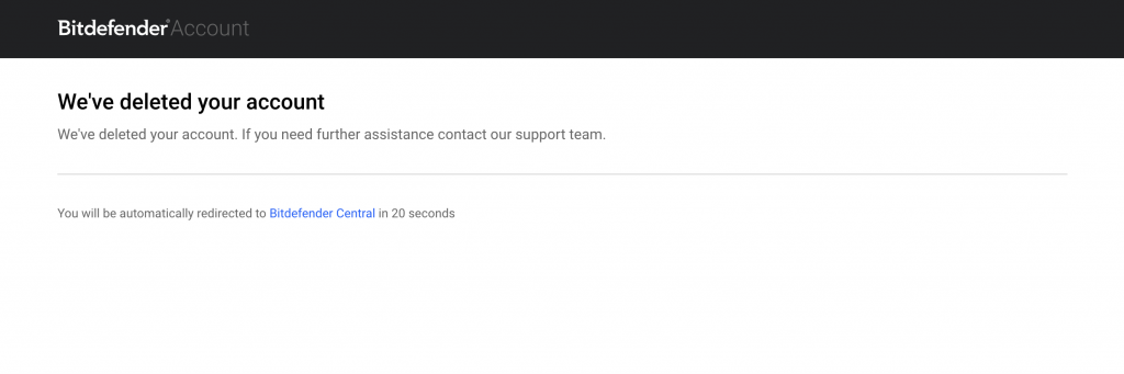 How Can I Delete My Bitdefender Central Account?