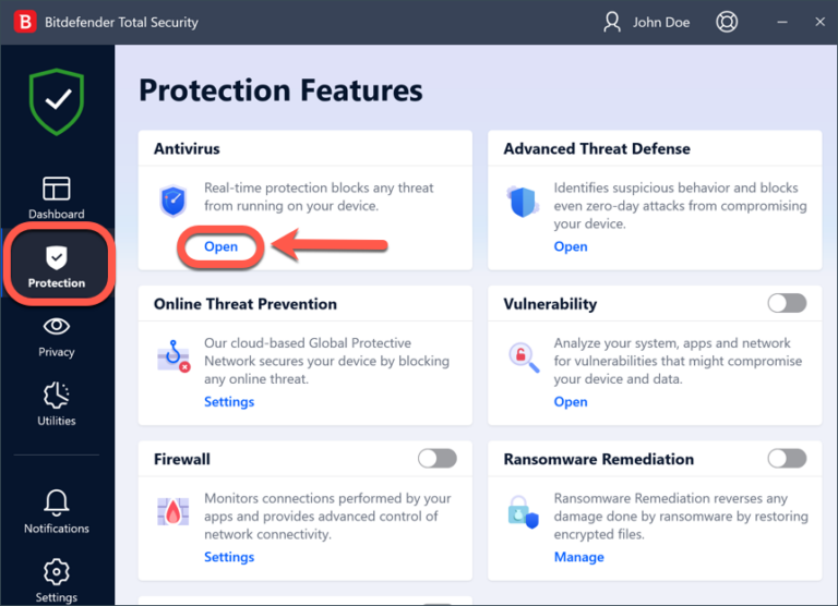 How to exclude files and folders from Bitdefender Antivirus scan