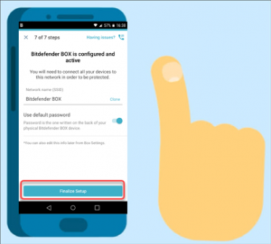 How to install Bitdefender BOX: using a personal router