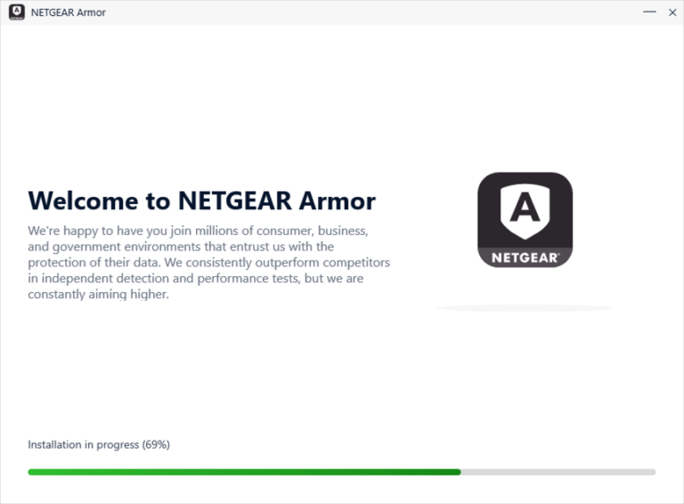 Install NETGEAR Armor by Bitdefender on Windows