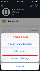 How to manually set an IP address with Bitdefender BOX