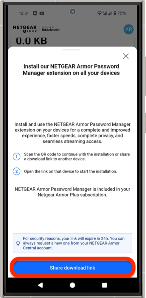 Install NETGEAR Armor on All Your Other Devices