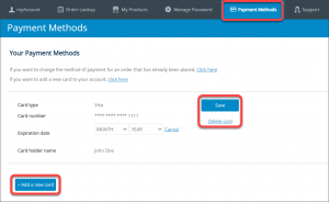 How to update your Credit Card information - Bitdefender
