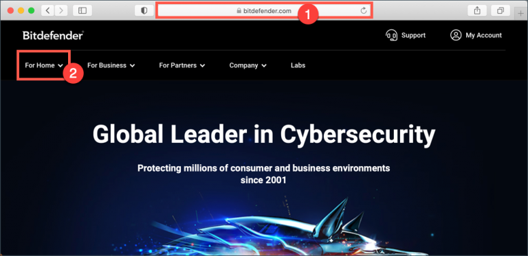 How can I place an order on Bitdefender?