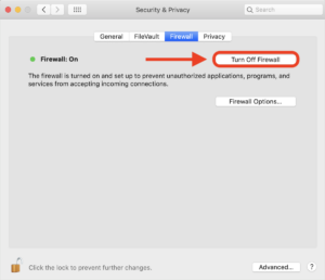 How to Turn Off the Firewall on macOS - Bitdefender Consumer Support Center