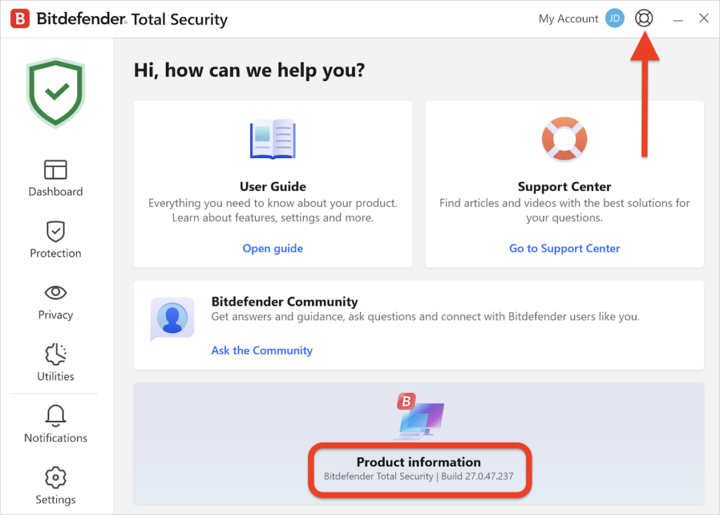 Latest Version of Bitdefender Security Solutions for Windows