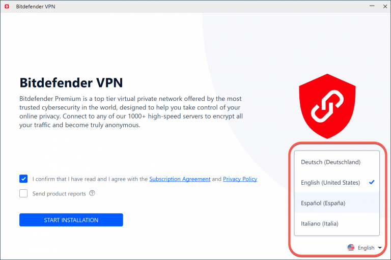 How to install Bitdefender VPN on Windows