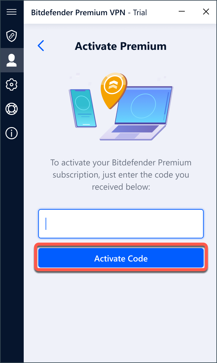 Install & activate Bitdefender Premium VPN on Windows, Mac, Android, iOS