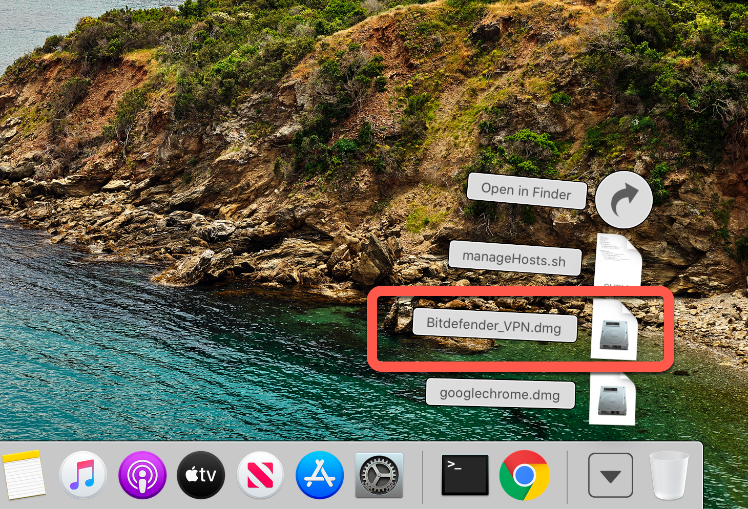 How to install Bitdefender VPN on Mac