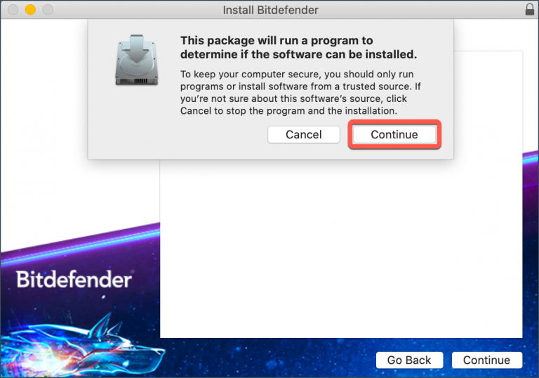 How to install Bitdefender VPN on Mac