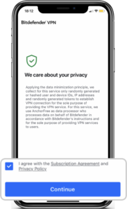 How to install Bitdefender VPN on iOS