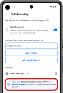 Can't Access a Website with Bitdefender VPN Connected