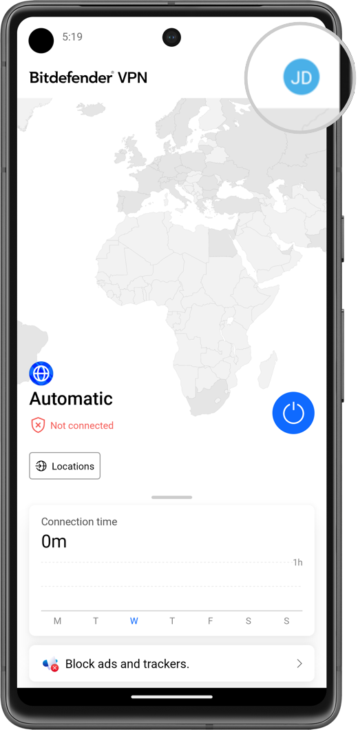 Bitdefender VPN for Android: Connection, Settings, Subscriptions