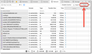 How to generate a HAR file for troubleshooting browser issues