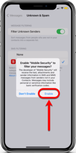 A Guide to Bitdefender Mobile Security's Scam Alert for iOS