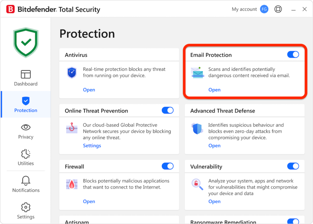 Email Protection: Frequently Asked Questions - Bitdefender Consumer ...