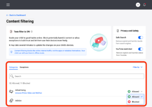 A Guide to Content Filtering - Bitdefender Consumer Support Center