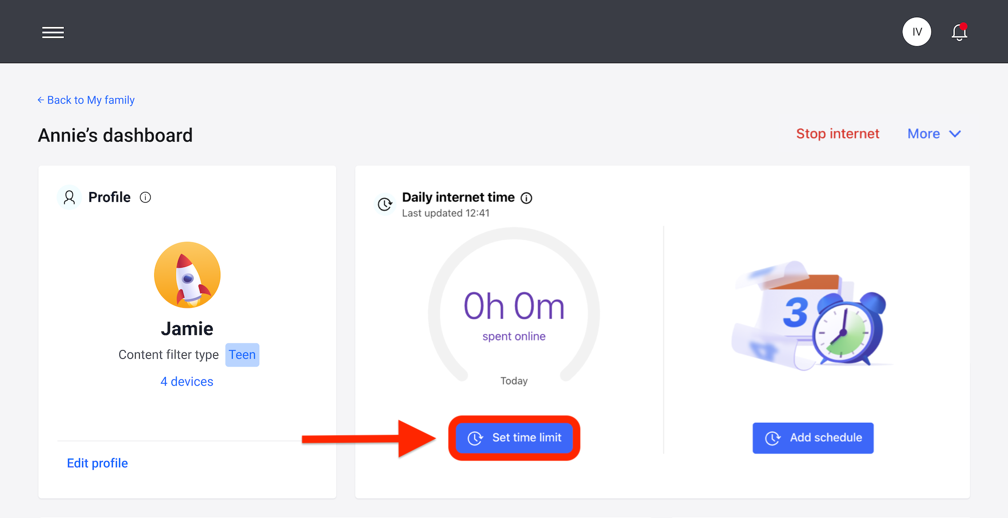 A Guide to Daily Internet Time - Bitdefender Consumer Support Center
