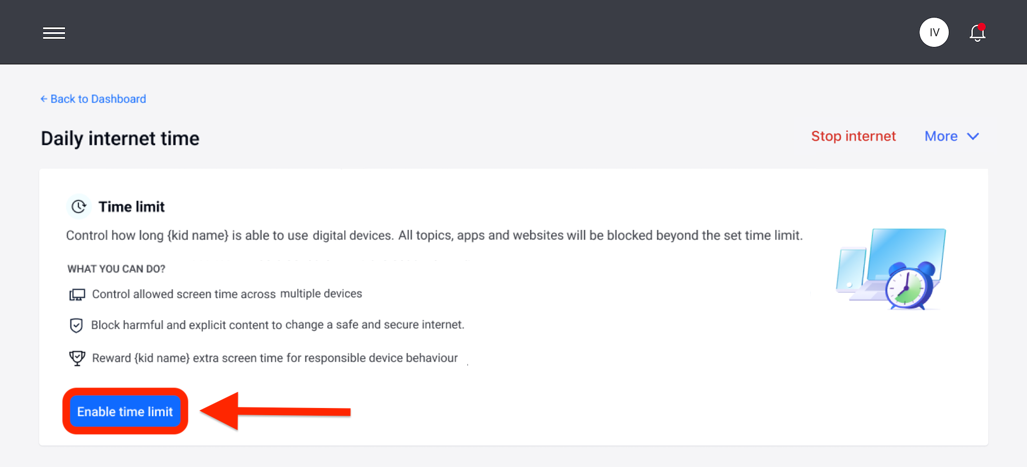 A Guide to Daily Internet Time - Bitdefender Consumer Support Center
