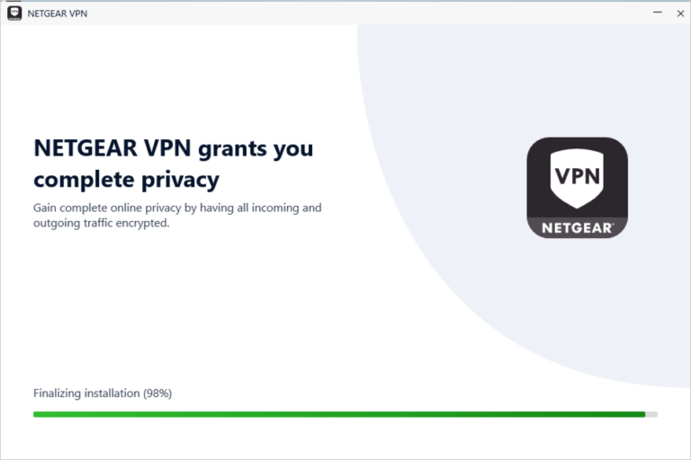 Install NETGEAR VPN by Bitdefender on Windows