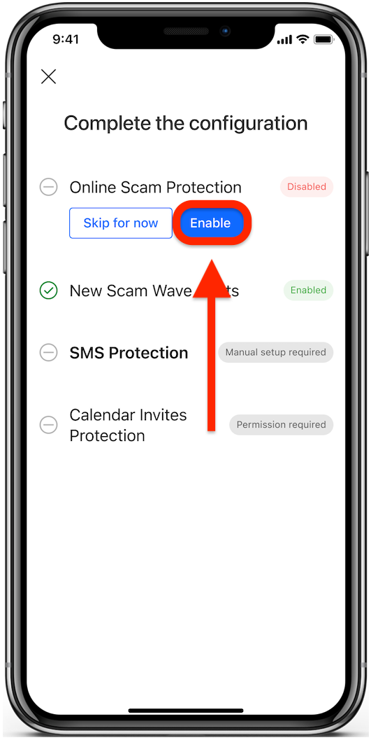 How to Set Up Scam Copilot on iOS - Bitdefender Consumer Support Center