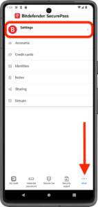 How to make Bitdefender SecurePass the Default Password Manager on Android - Bitdefender ...