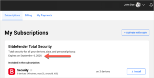 How to Extend a Bitdefender Subscription Without Losing Any Days