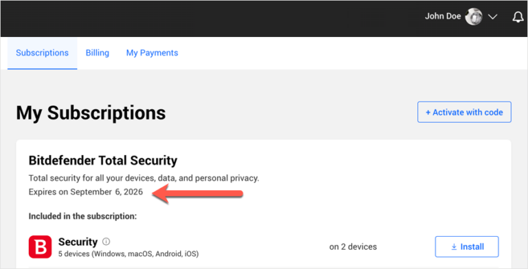 How to Extend a Bitdefender Subscription Without Losing Any Days