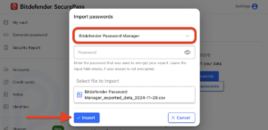 How to Upgrade for Free from Bitdefender Password Manager to SecurePass