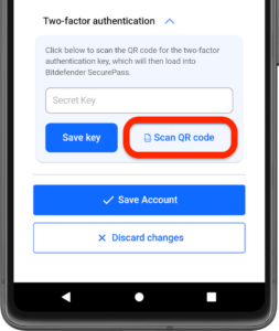 How to Use Bitdefender SecurePass as a 2FA Authenticator App