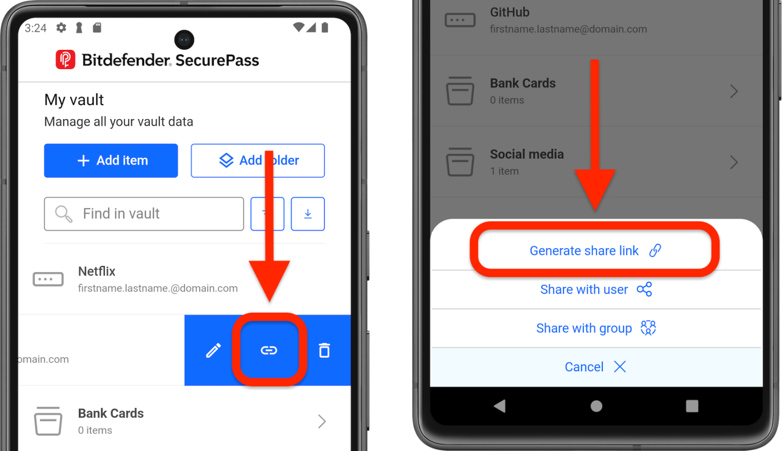 How to Share Passwords Securely with Bitdefender SecurePass