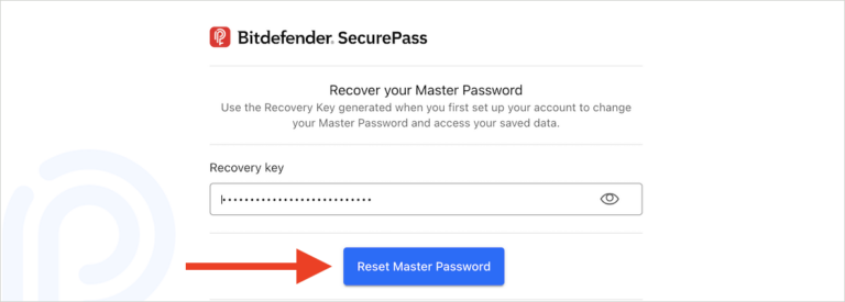 How to Reset Your Bitdefender SecurePass Master Password
