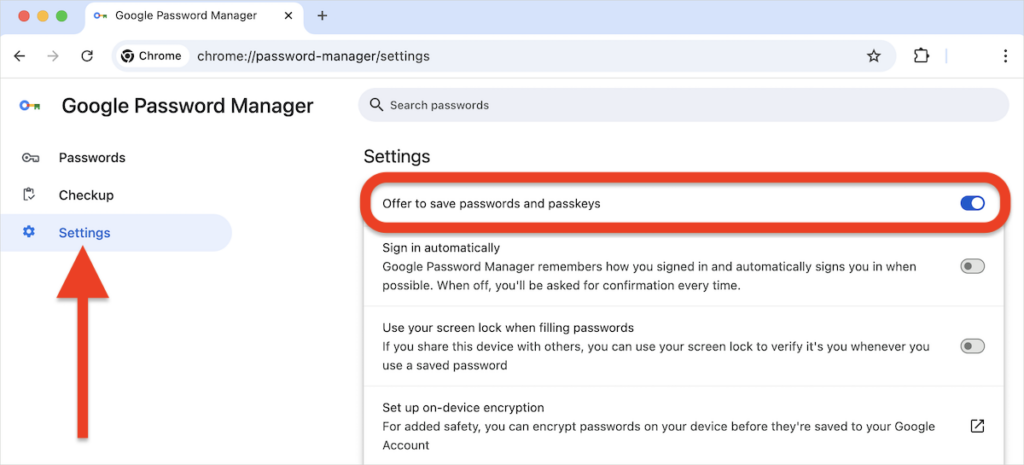 How to Disable Google Password Manager in Chrome