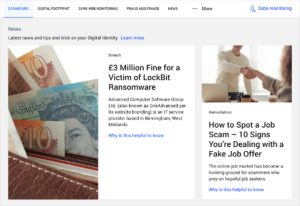 How to Navigate the Bitdefender Digital Identity Protection Dashboard
