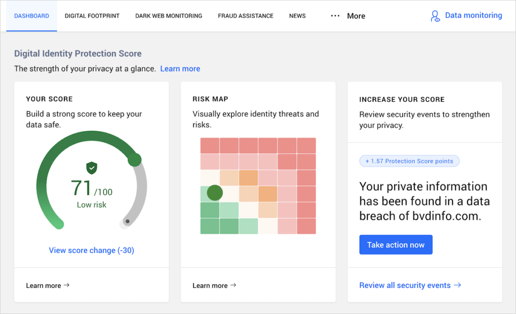 How to Navigate the Bitdefender Digital Identity Protection Dashboard