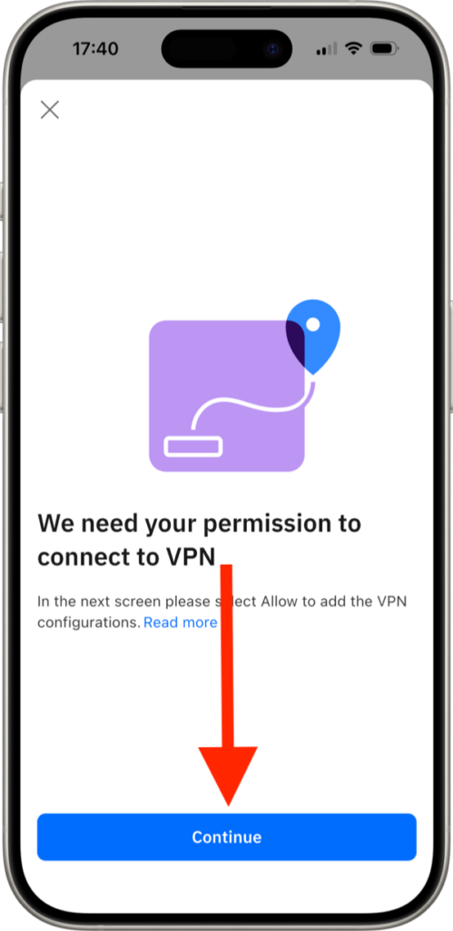 How to Allow VPN Permissions in Bitdefender Hub (iOS) - Bitdefender ...